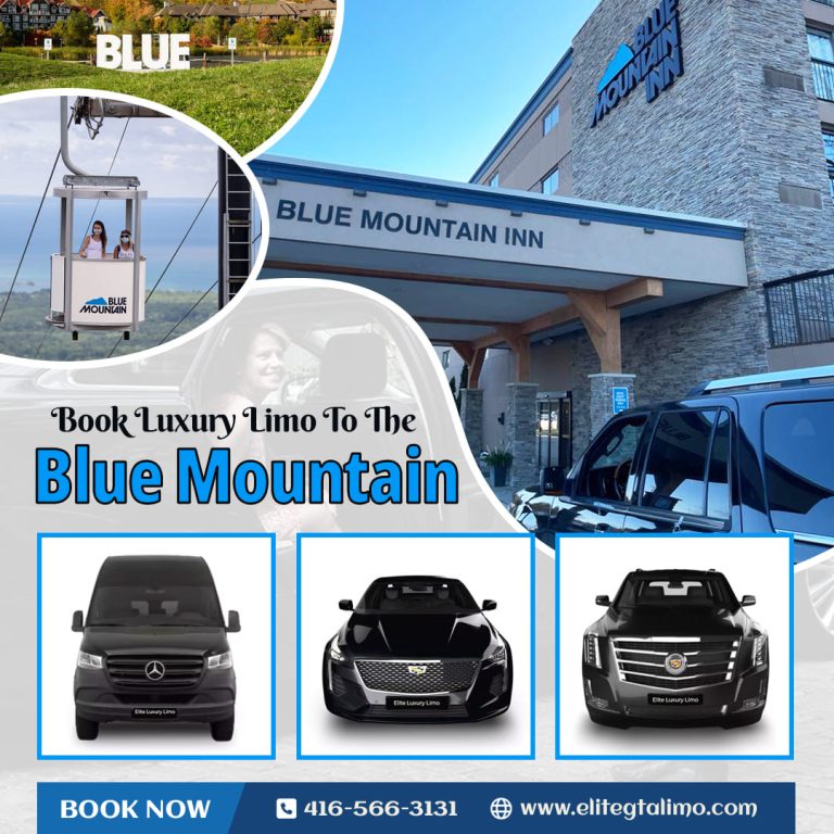 Luxury Blue Mountain Limo - Blue Mountain Ski Resort Chauffeur